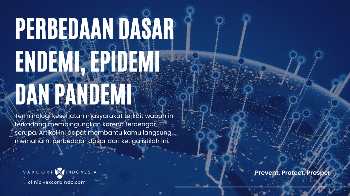 Perbedaan Dasar Endemi, Epidemi dan Pandemi - VAXCORP INDONESIA